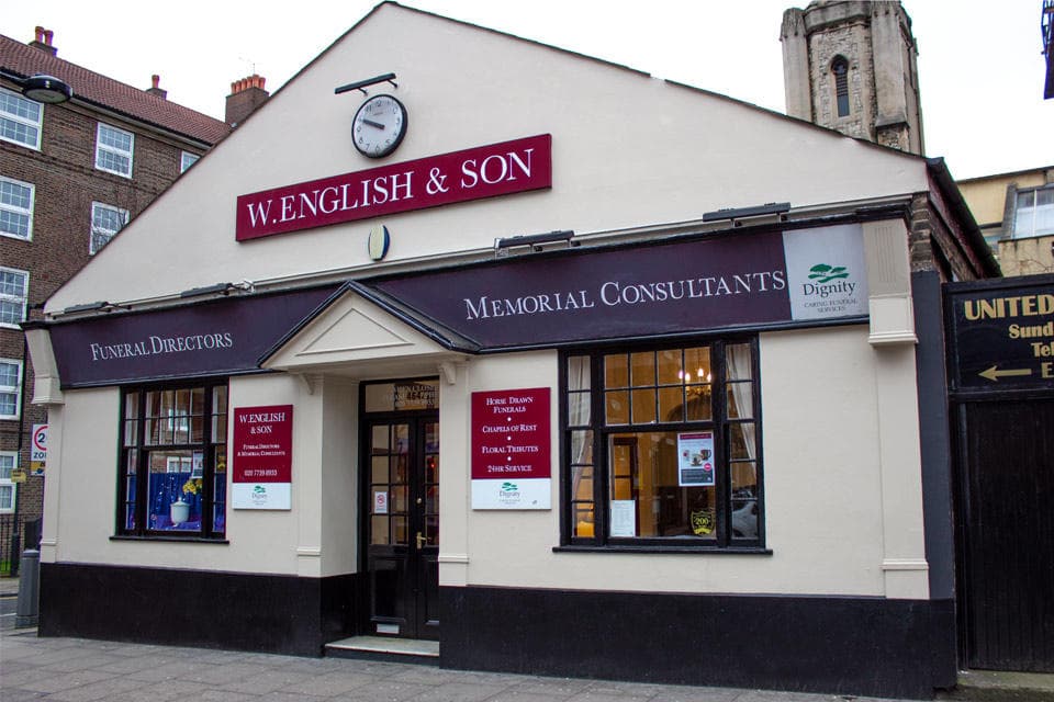 Funeral directors in London