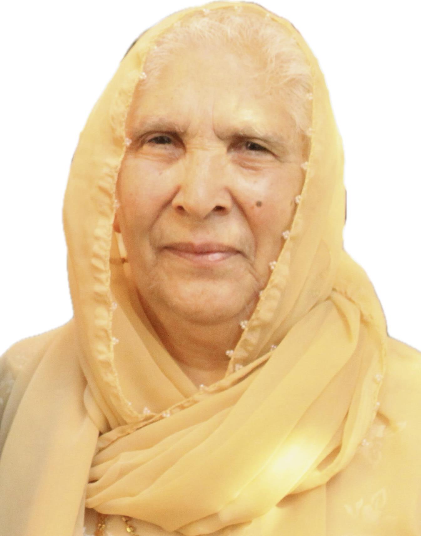 Funeral Notice for Mrs Naranjan Kaur Khakha